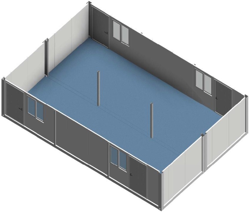 Singapore Prefab Office Container - PTH