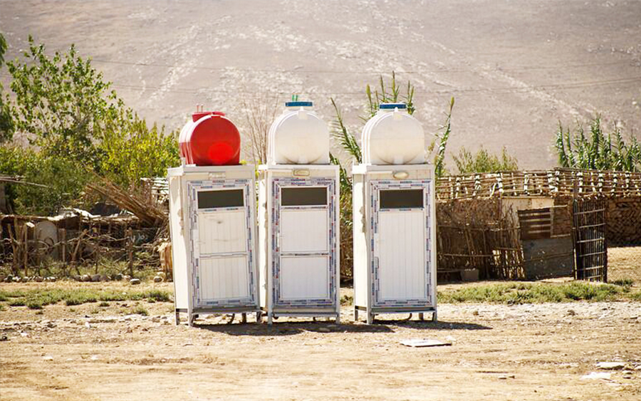 Movable Toilet in Iraq | PTH